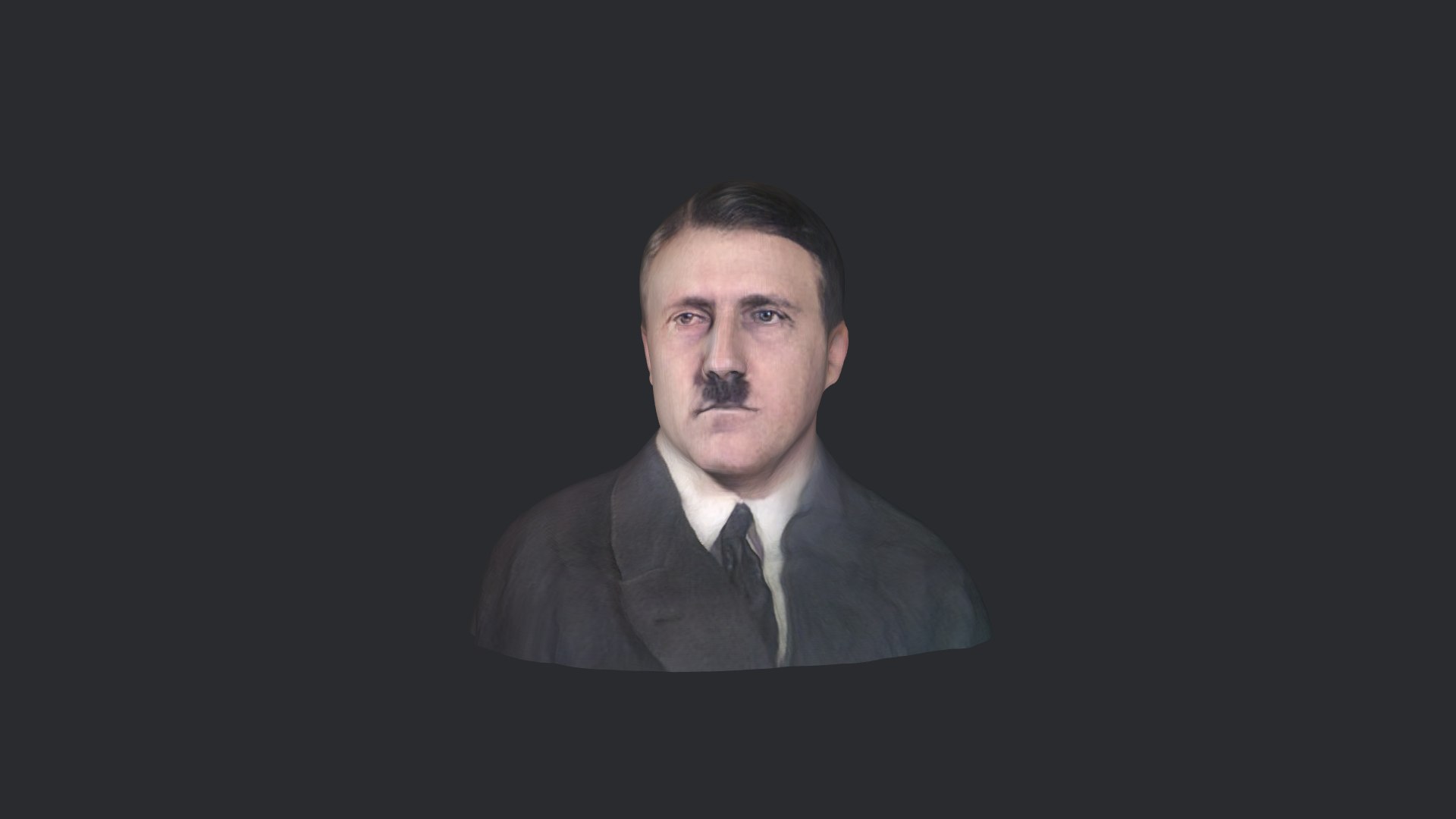 3D Model Adolf Hitler- Realistic Bust Head Ready 3d Model - TurboSquid ...