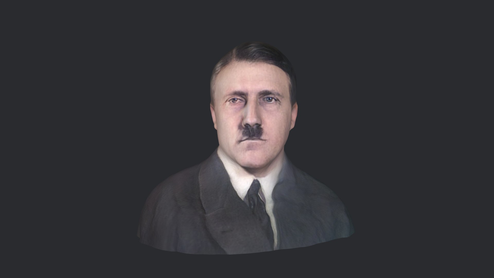 3D Model Adolf Hitler- Realistic Bust Head Ready 3d Model - TurboSquid ...