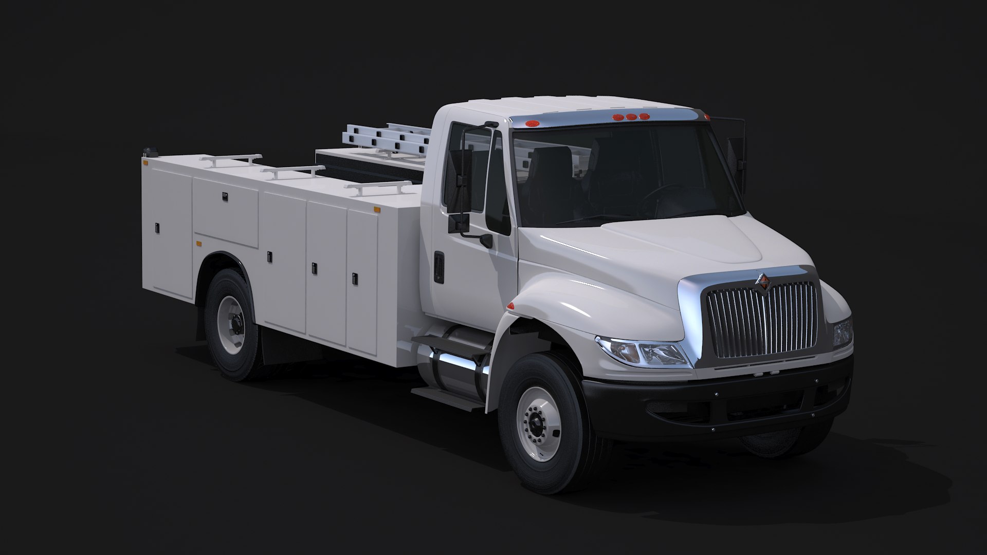 Service Truck Model - TurboSquid 1474117