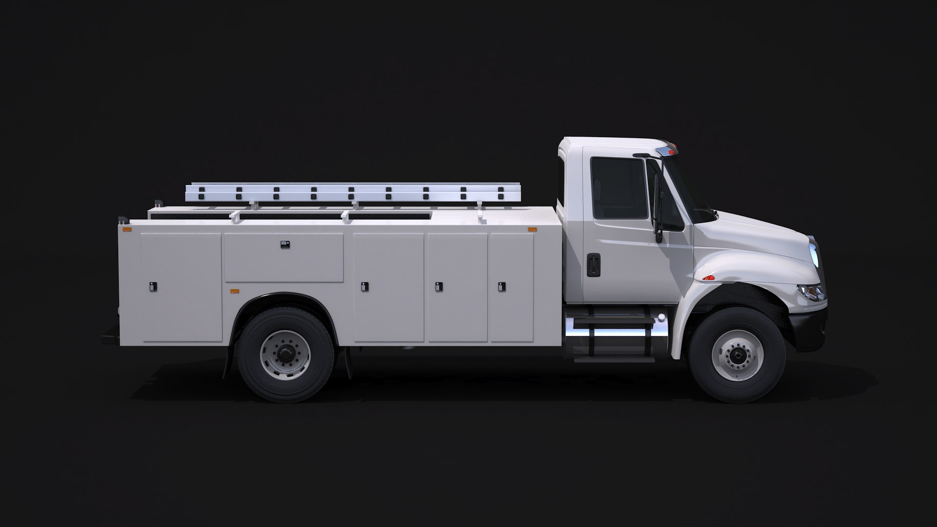 Service Truck Model - TurboSquid 1474117