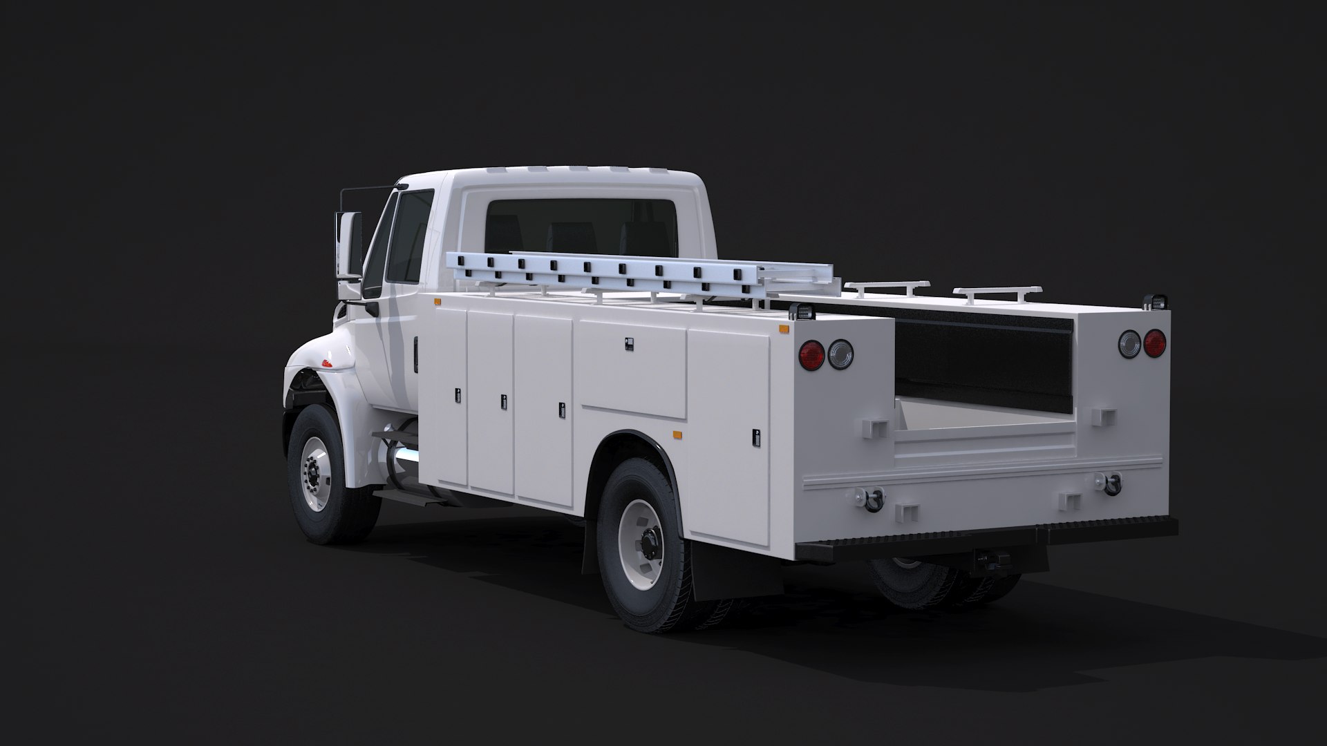 Service Truck Model - TurboSquid 1474117