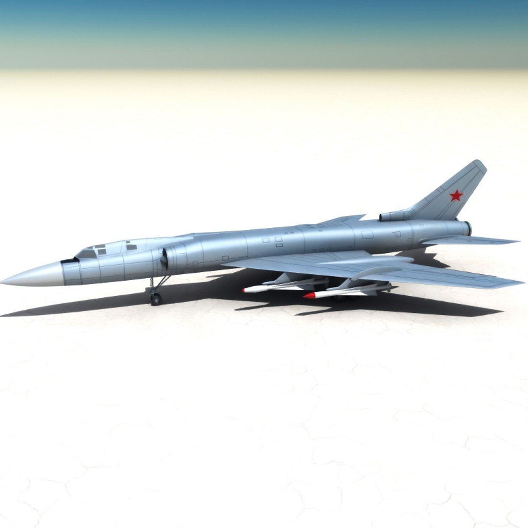 3dsmax Tupolev Tu-128 Fiddler Fighter