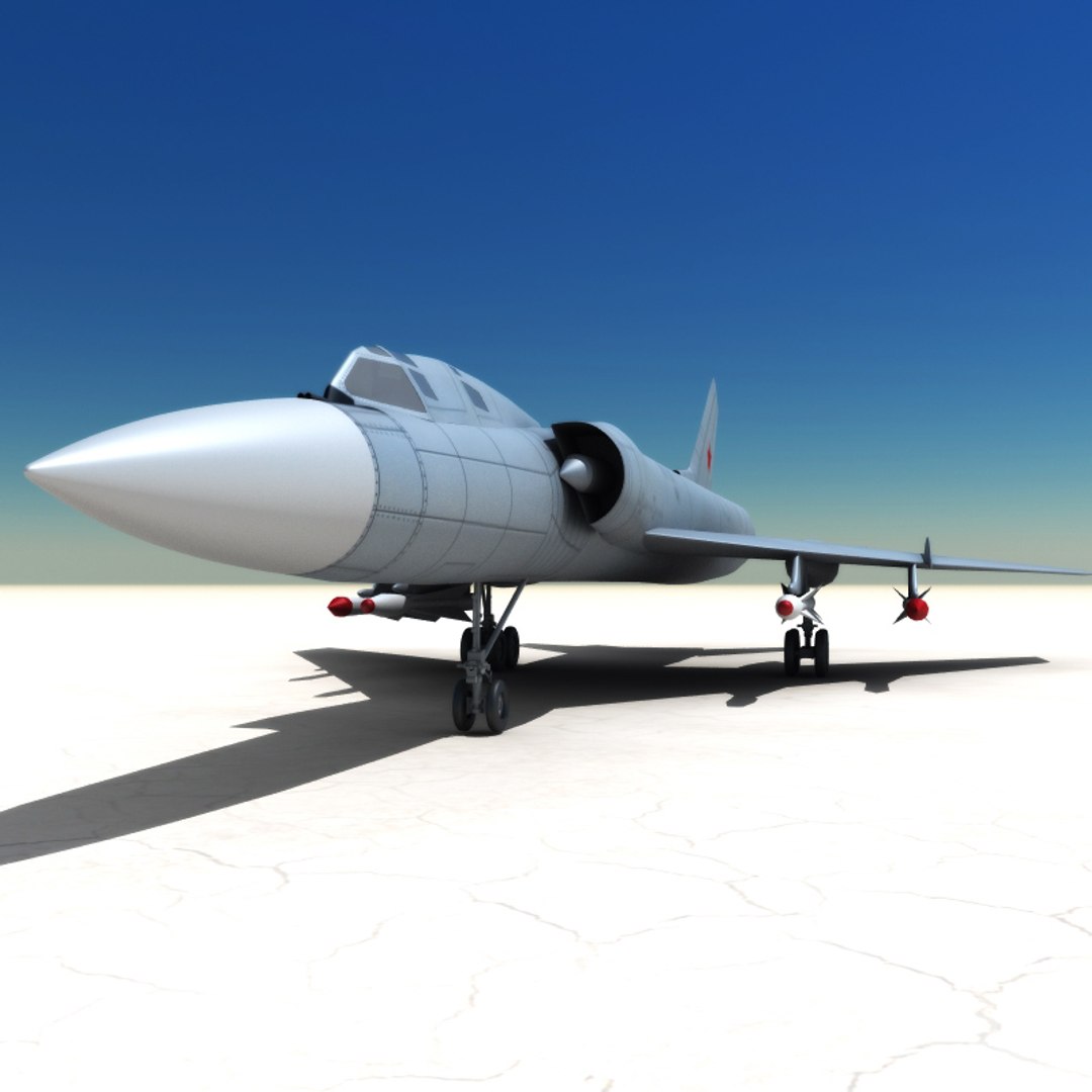 3dsmax Tupolev Tu-128 Fiddler Fighter