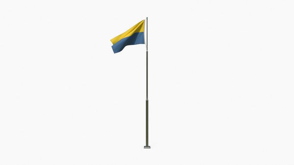 Animated Ukraine Flag 3D - TurboSquid 1794228