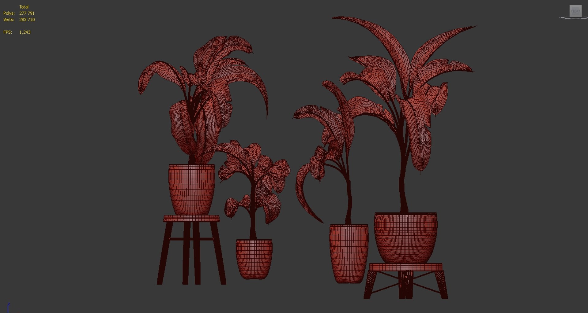 3D Flower Pack 125 - TurboSquid 1638878