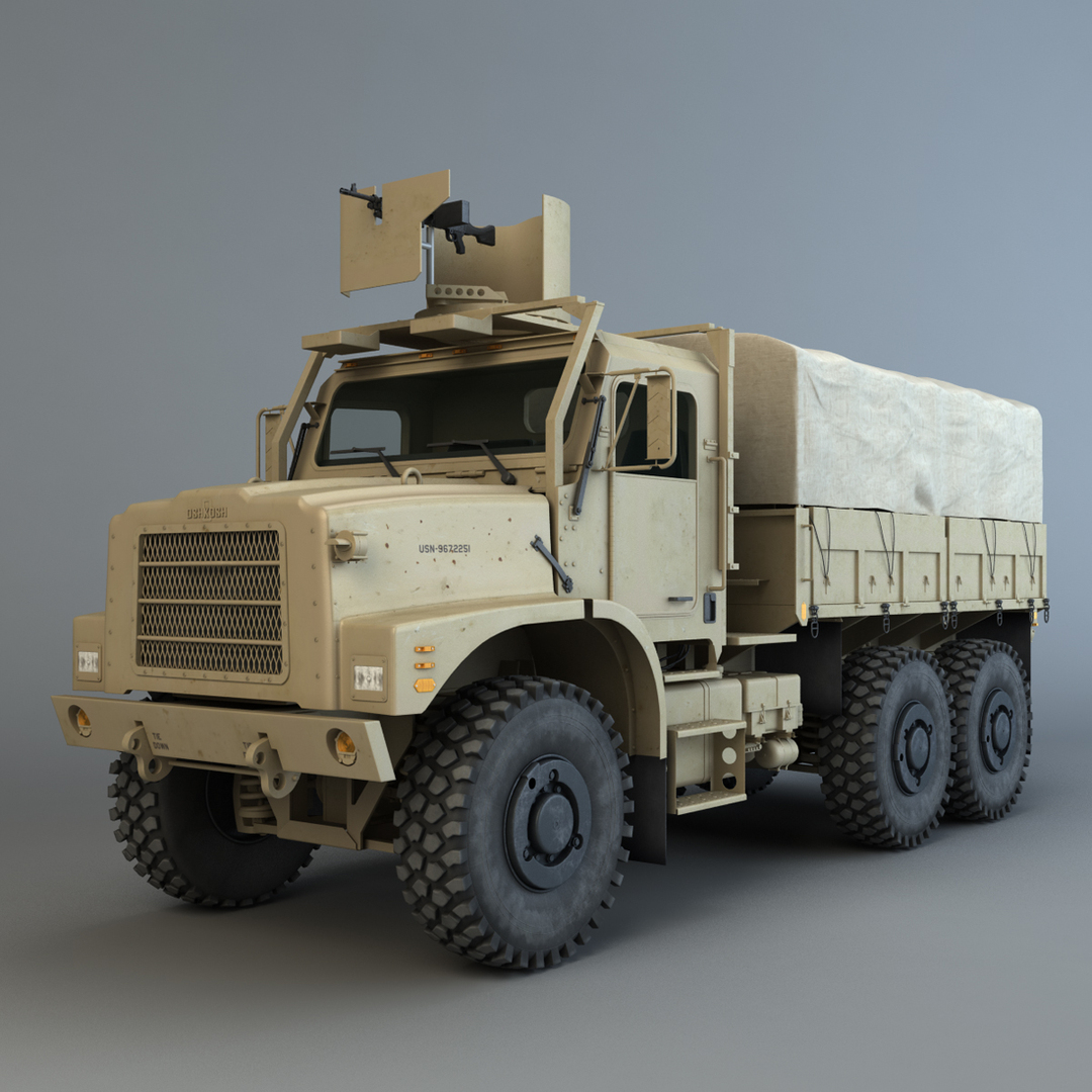 3d oshkosh mtvr mk23