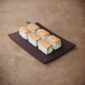 3D slavic bread bacon - TurboSquid 1308144