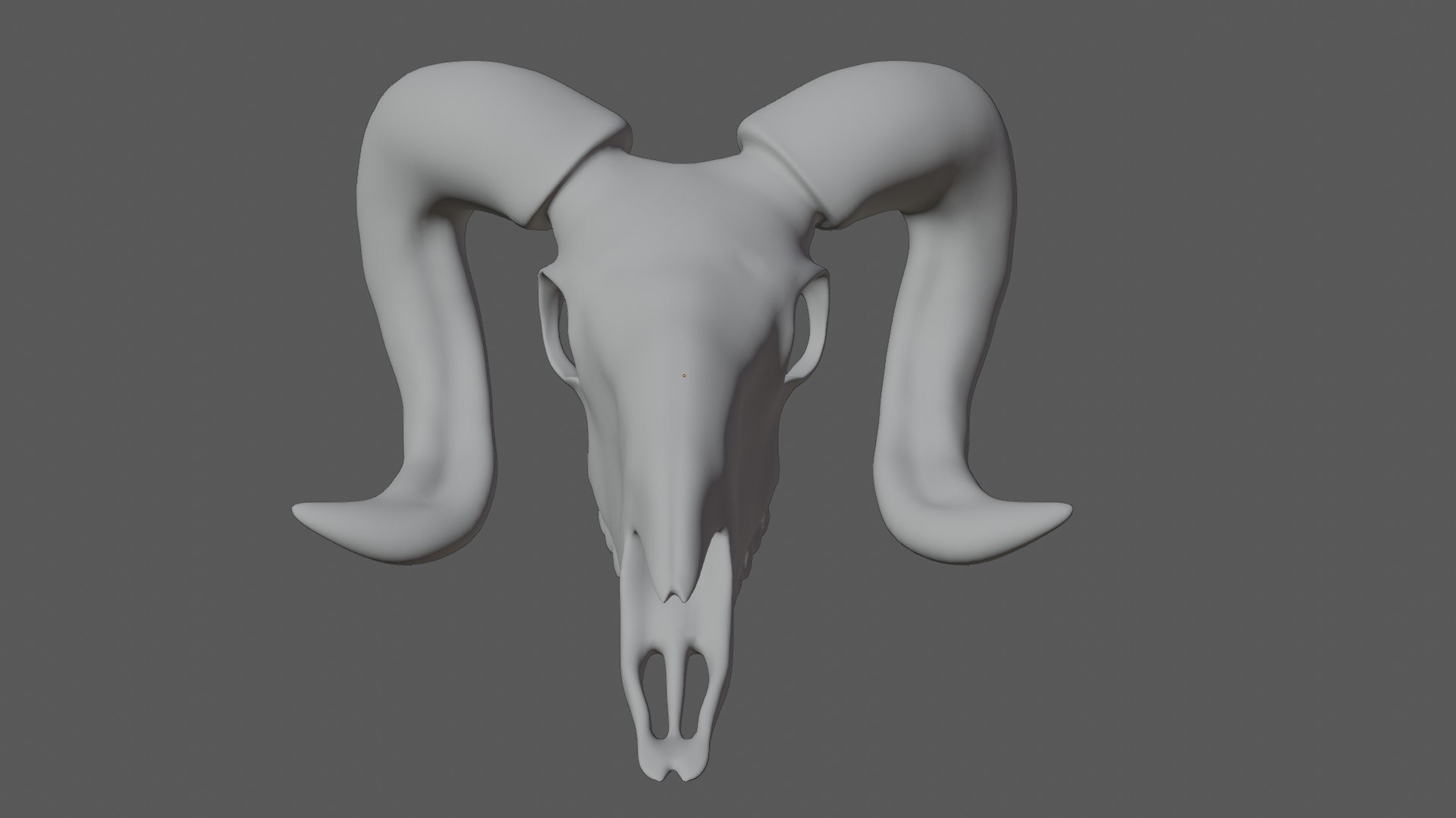 Ram Skull 3D Model - TurboSquid 1760788
