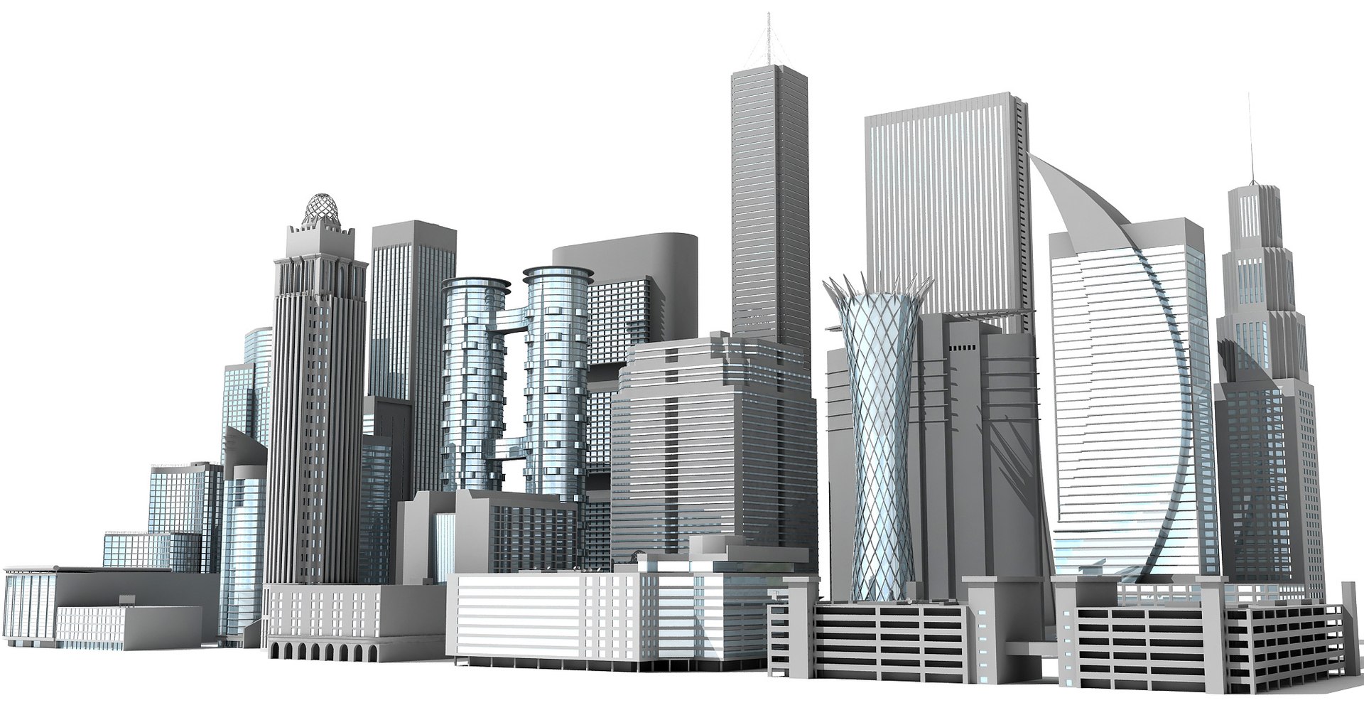 3ds Max Buildings Skycsrapers