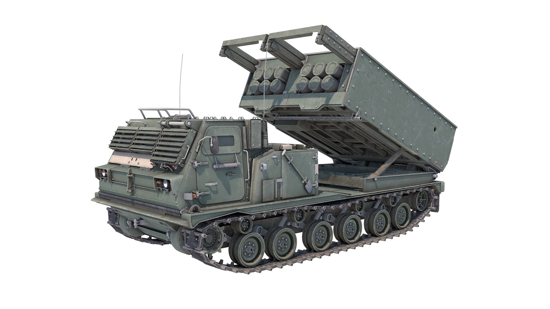 3D M270 Multiple Launch Rocket System - TurboSquid 2241193