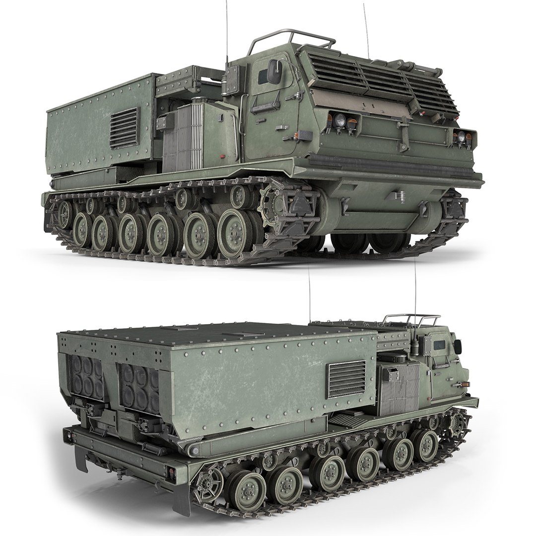 3D M270 Multiple Launch Rocket System - TurboSquid 2241193