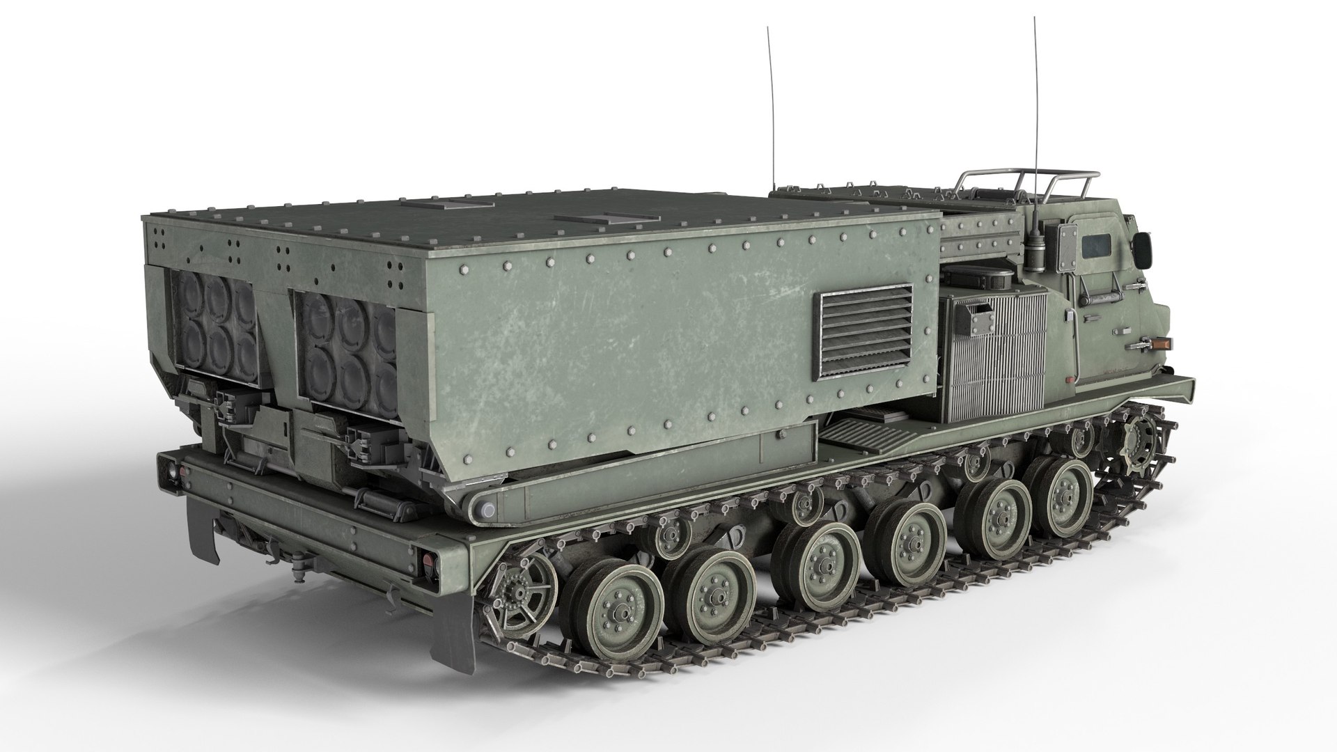 3D M270 Multiple Launch Rocket System - TurboSquid 2241193