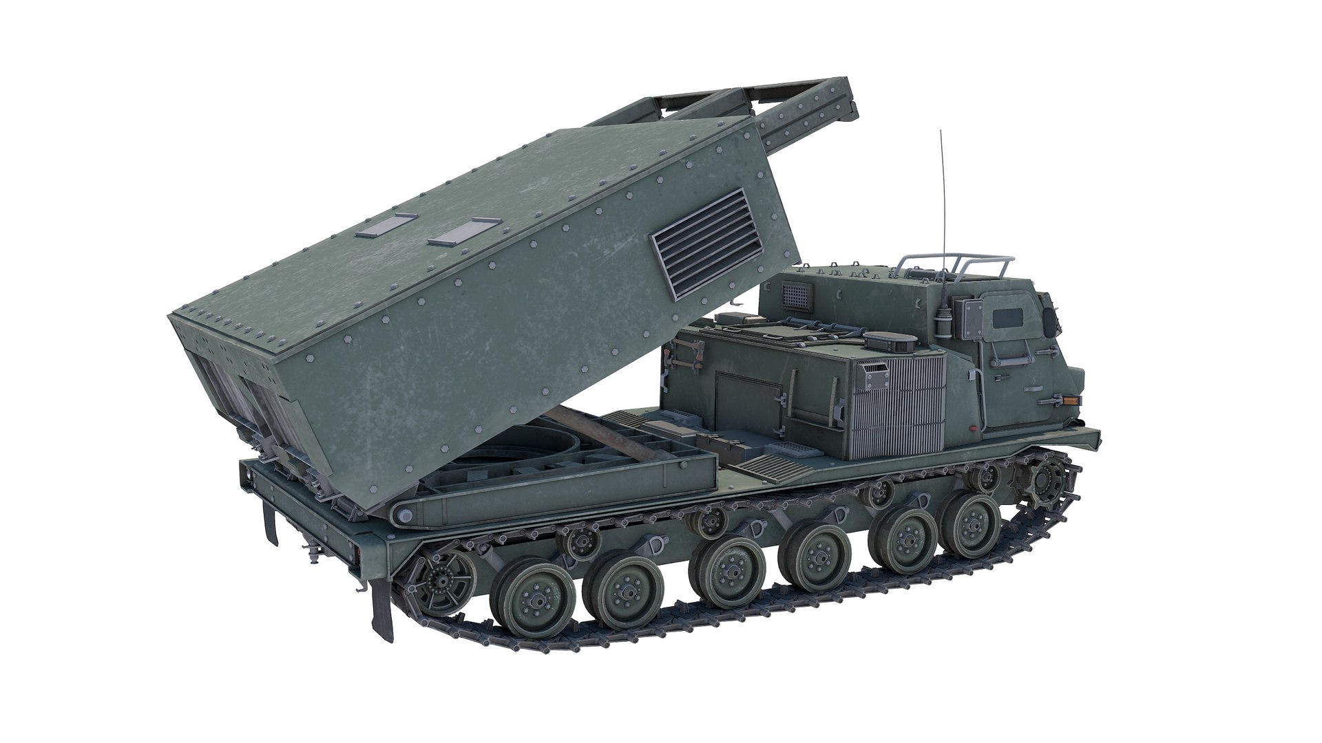 3D M270 Multiple Launch Rocket System - TurboSquid 2241193