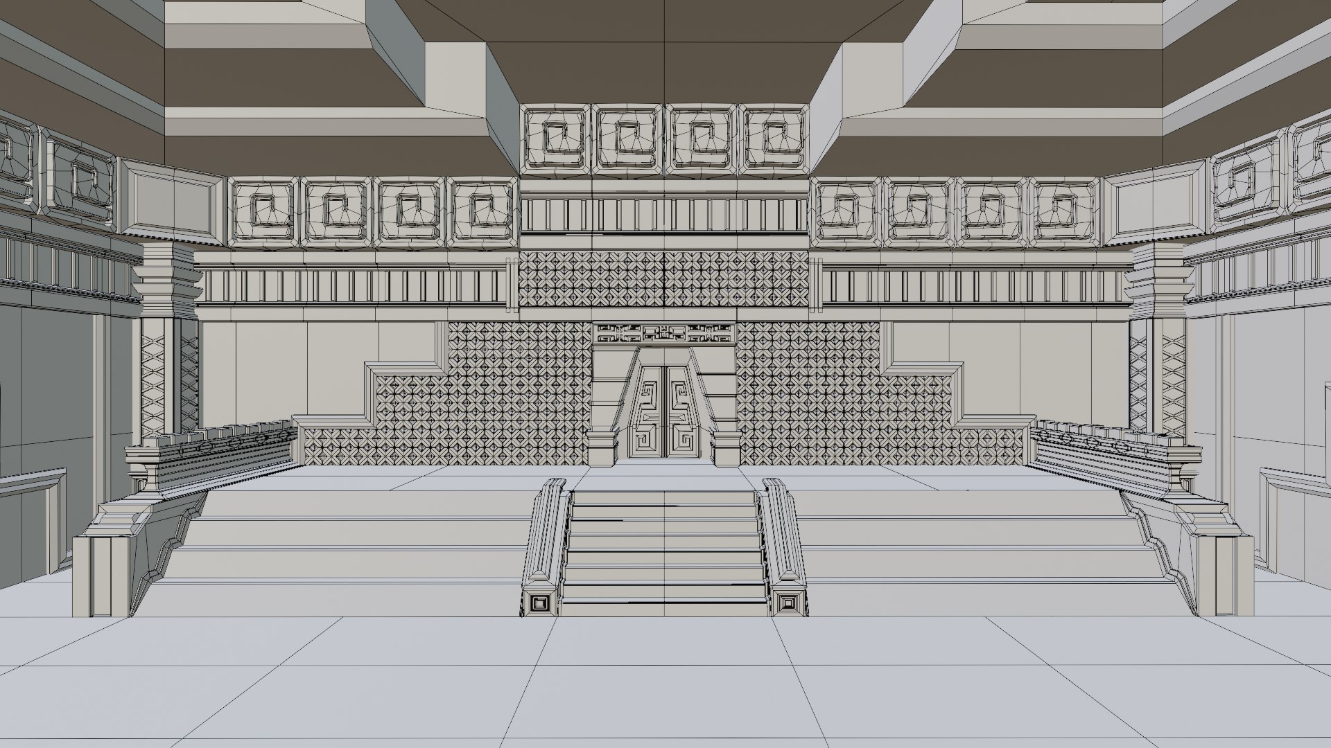 3D Mayan Temple Model - TurboSquid 2028216