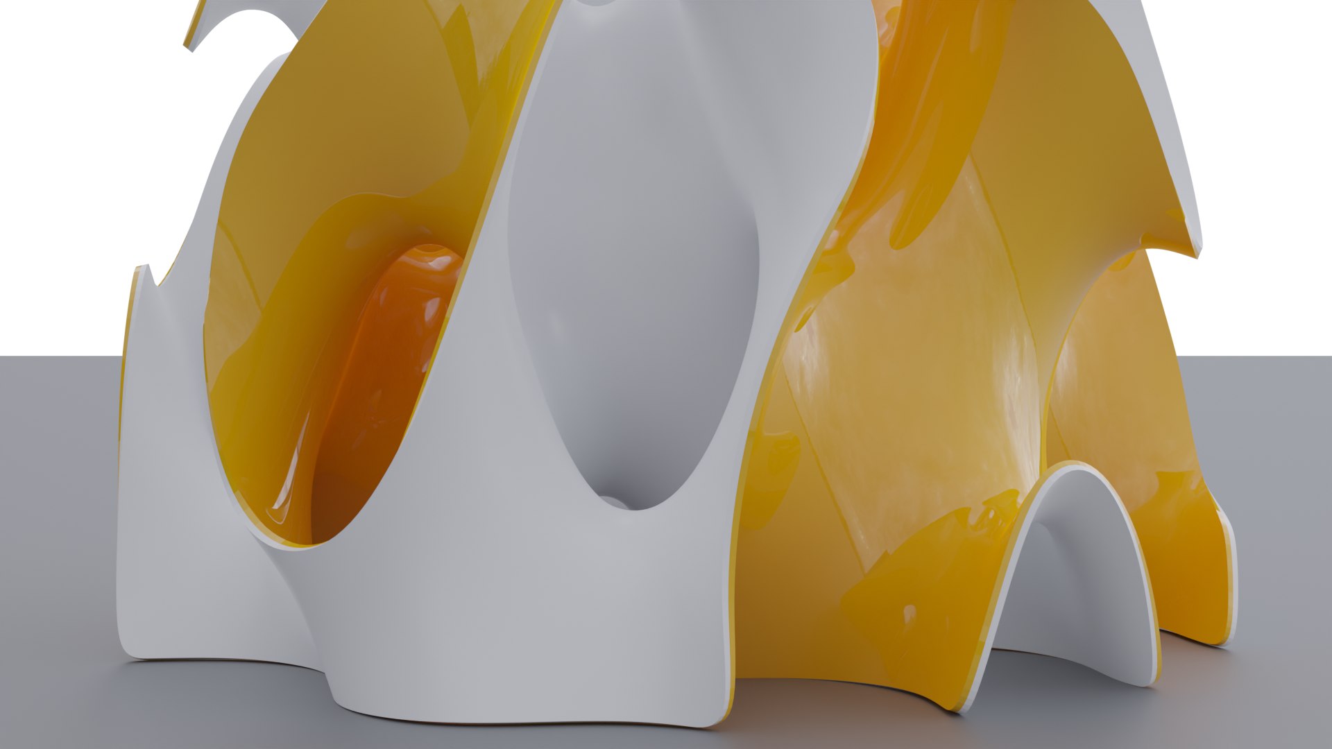 3D Gyroid Elliptical Structure - TurboSquid 2339602