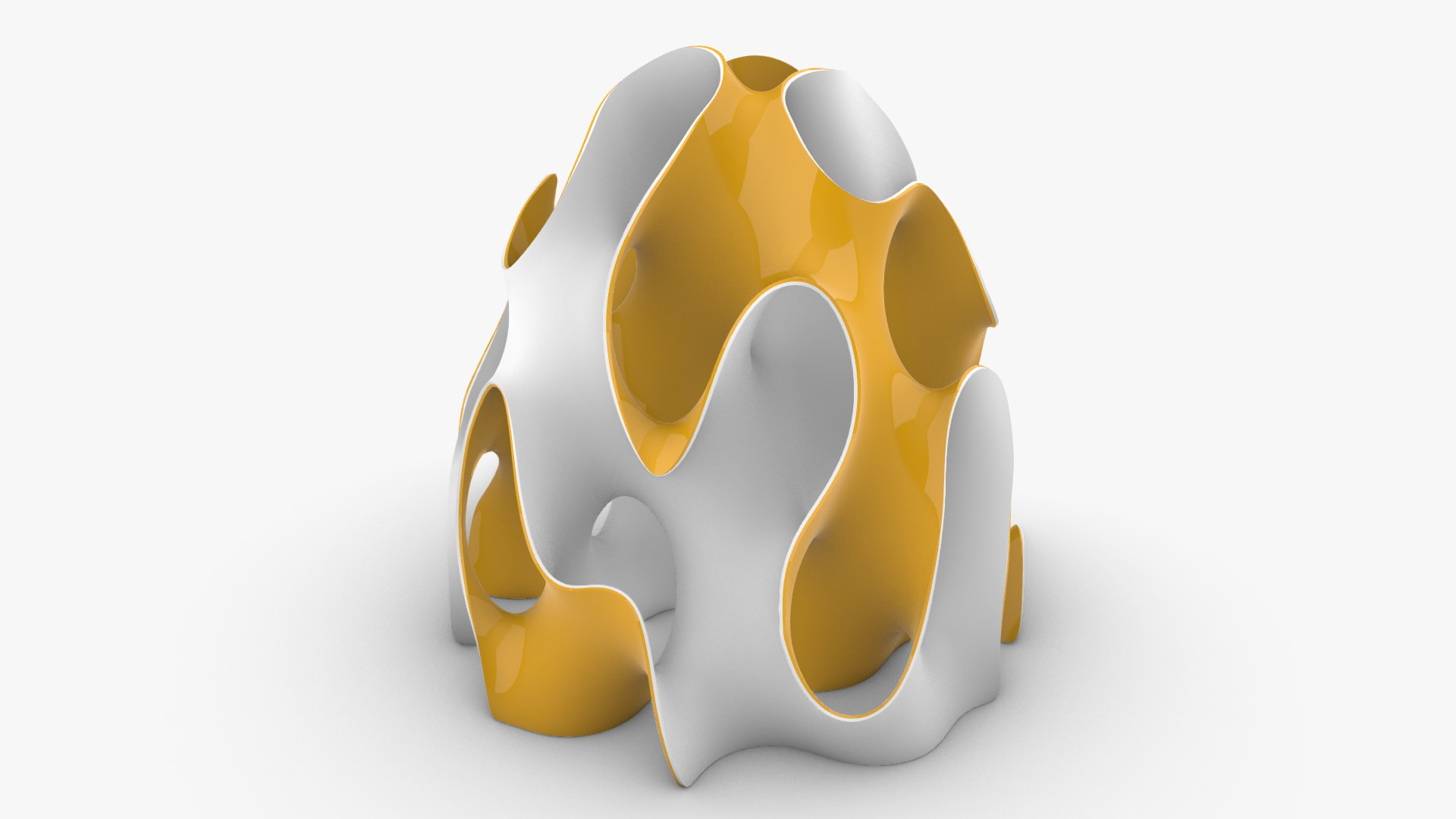 3D Gyroid Elliptical Structure - TurboSquid 2339602