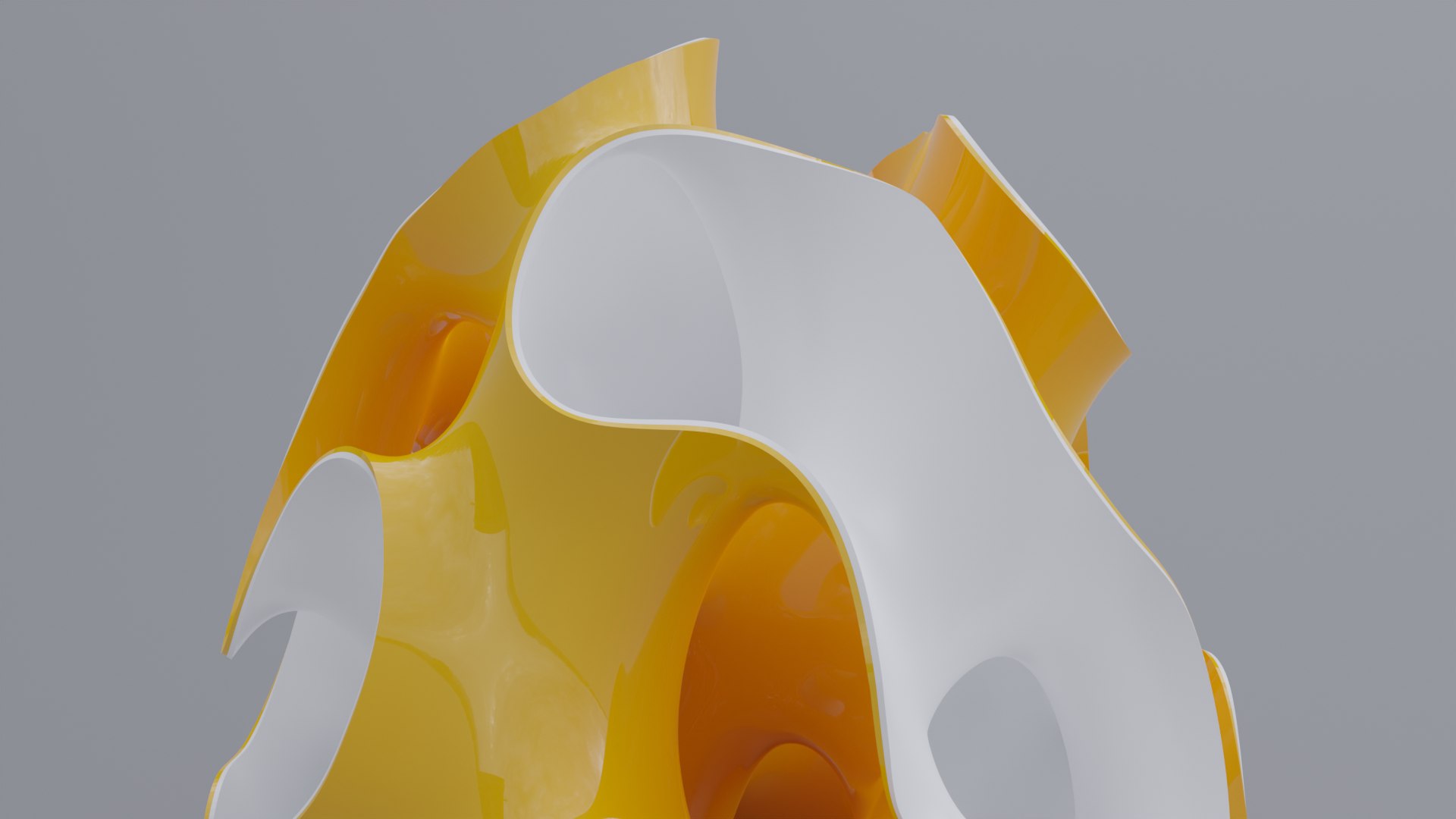 3D Gyroid Elliptical Structure - TurboSquid 2339602