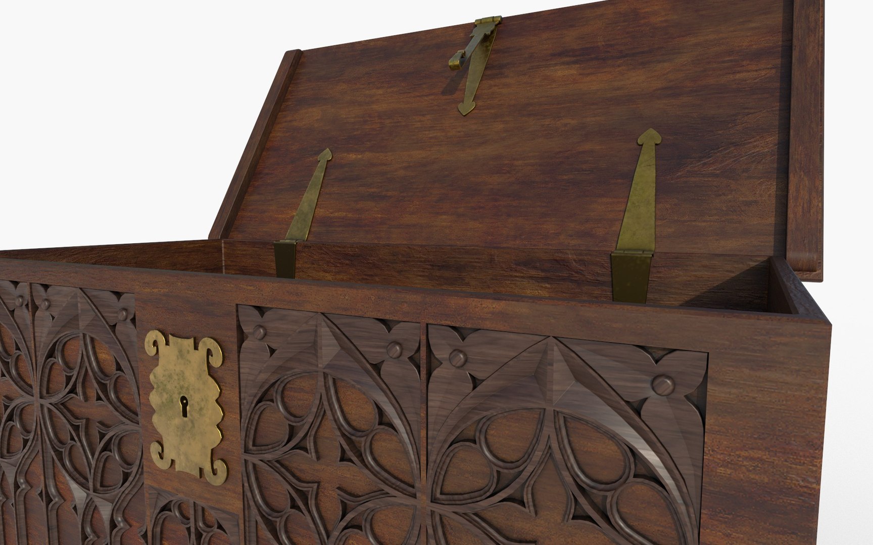 Gothic Chest Model - TurboSquid 1793162