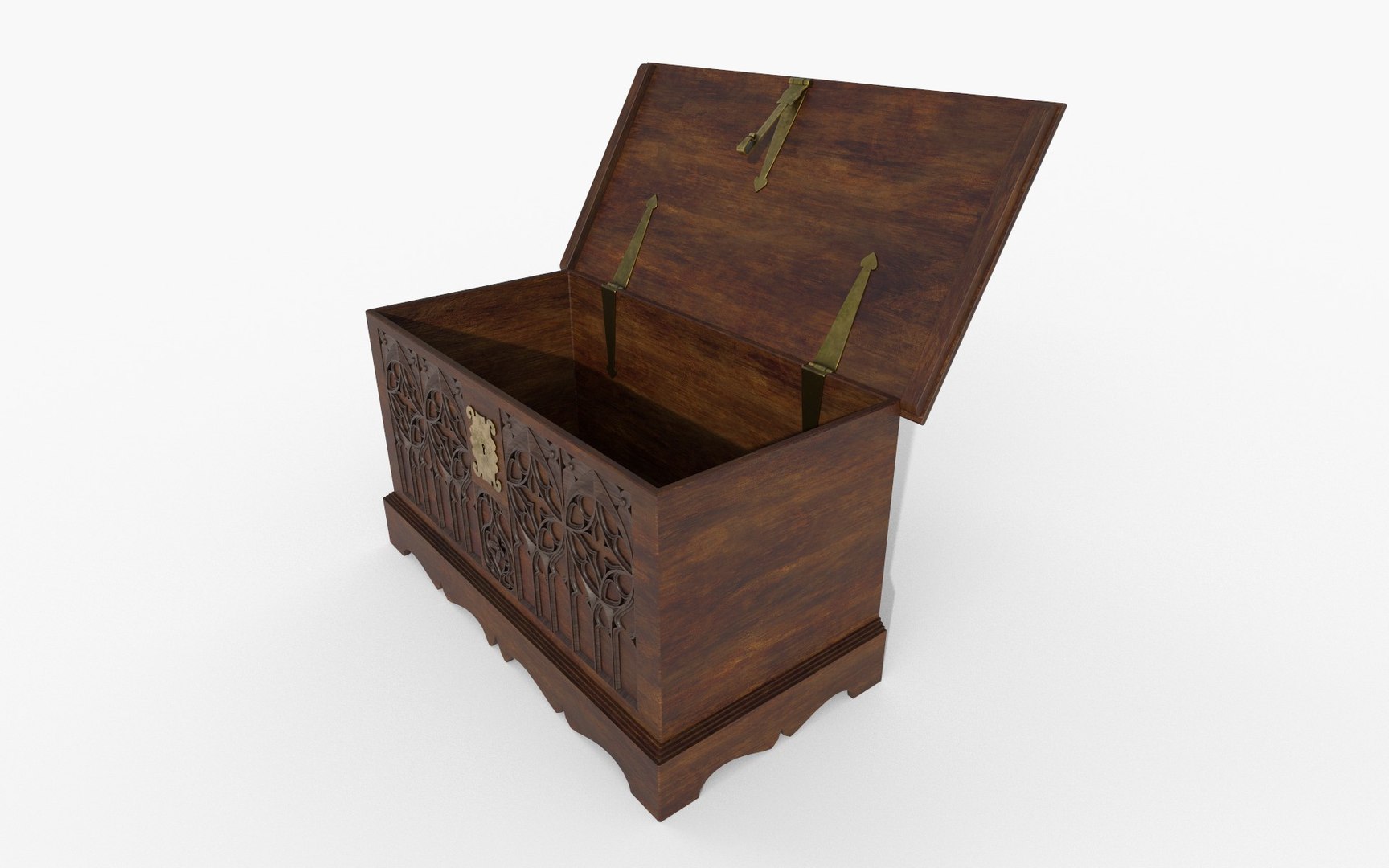 Gothic Chest Model - TurboSquid 1793162