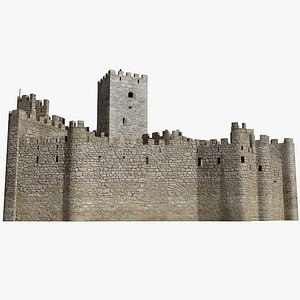 Castle Azay Le Rideau 3d Model