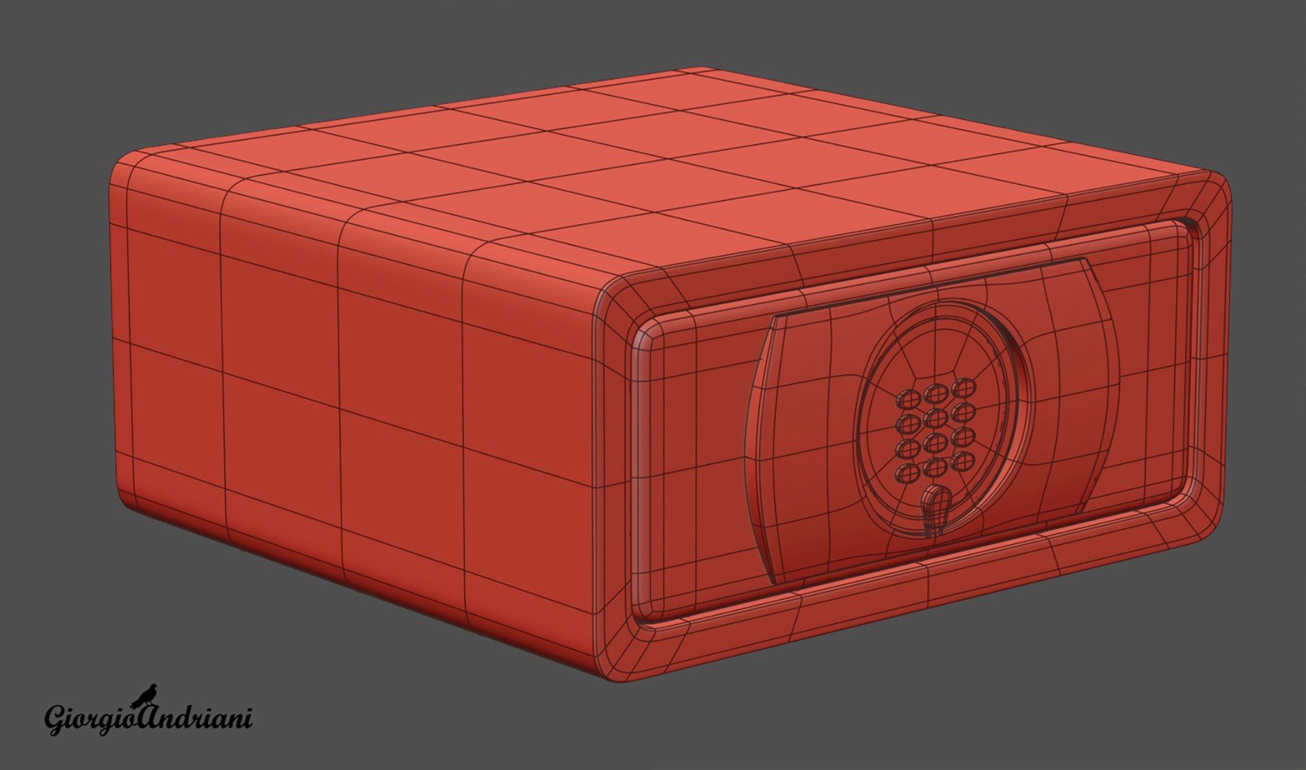 Safe Box Elsafe Infinity II 3D Model - TurboSquid 1897071