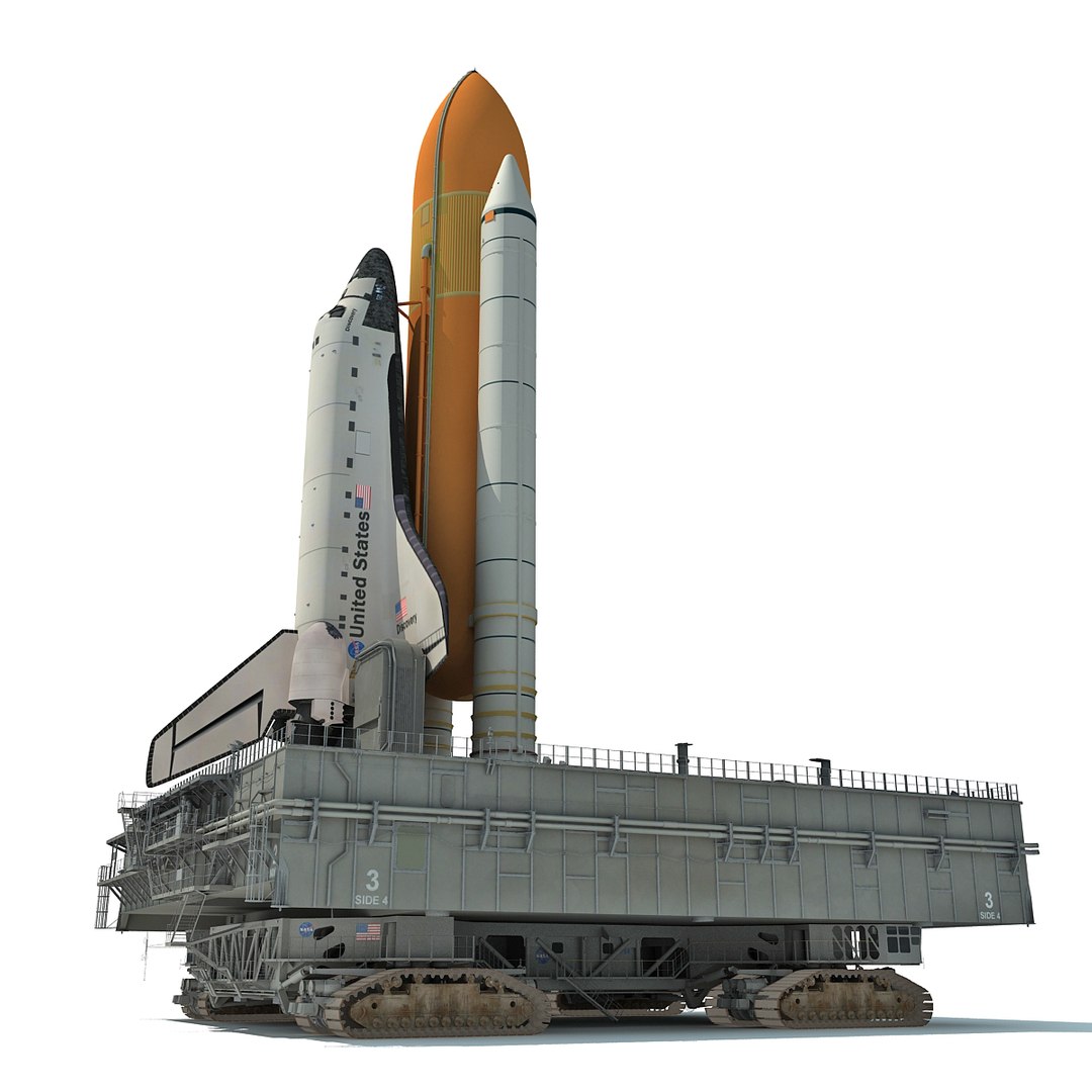 3d Model Space Shuttle Launch Pad