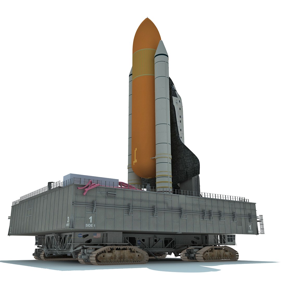 3d Model Space Shuttle Launch Pad