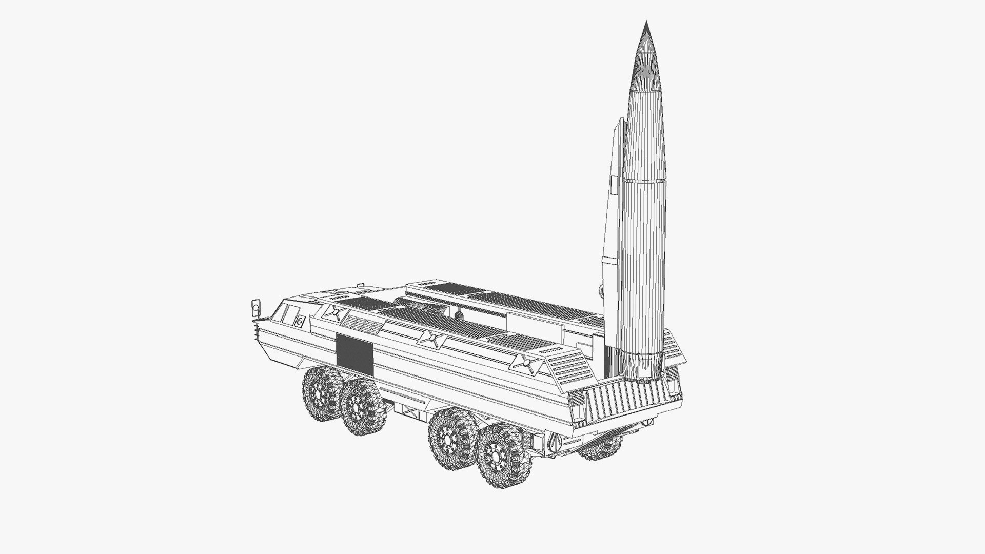 3D Missile System OTR-23 Oka SS-23 Spider - TurboSquid 2061845