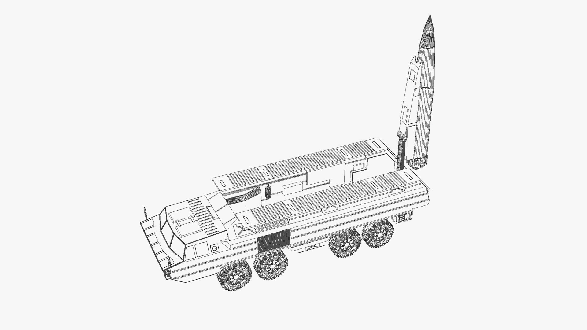 3D Missile System OTR-23 Oka SS-23 Spider - TurboSquid 2061845