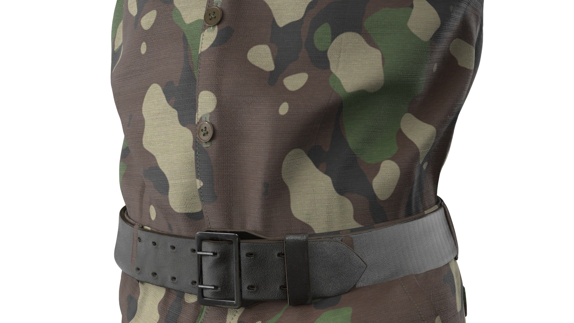 3D Somali Soldier With Gun Model - TurboSquid 2391411