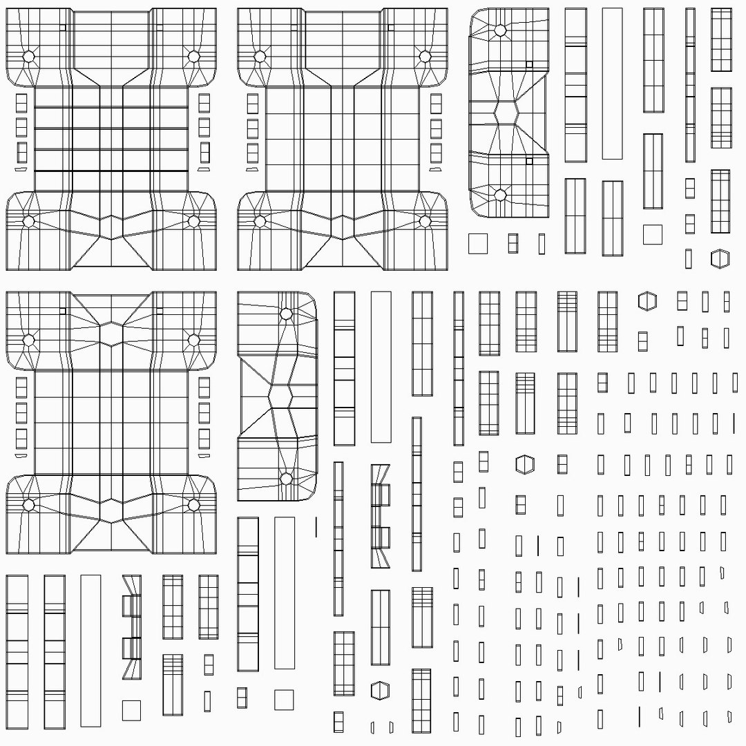Fuel Cell Stack 10 Model - TurboSquid 2243145