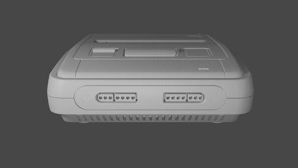 3D model snes pal - TurboSquid 1657619