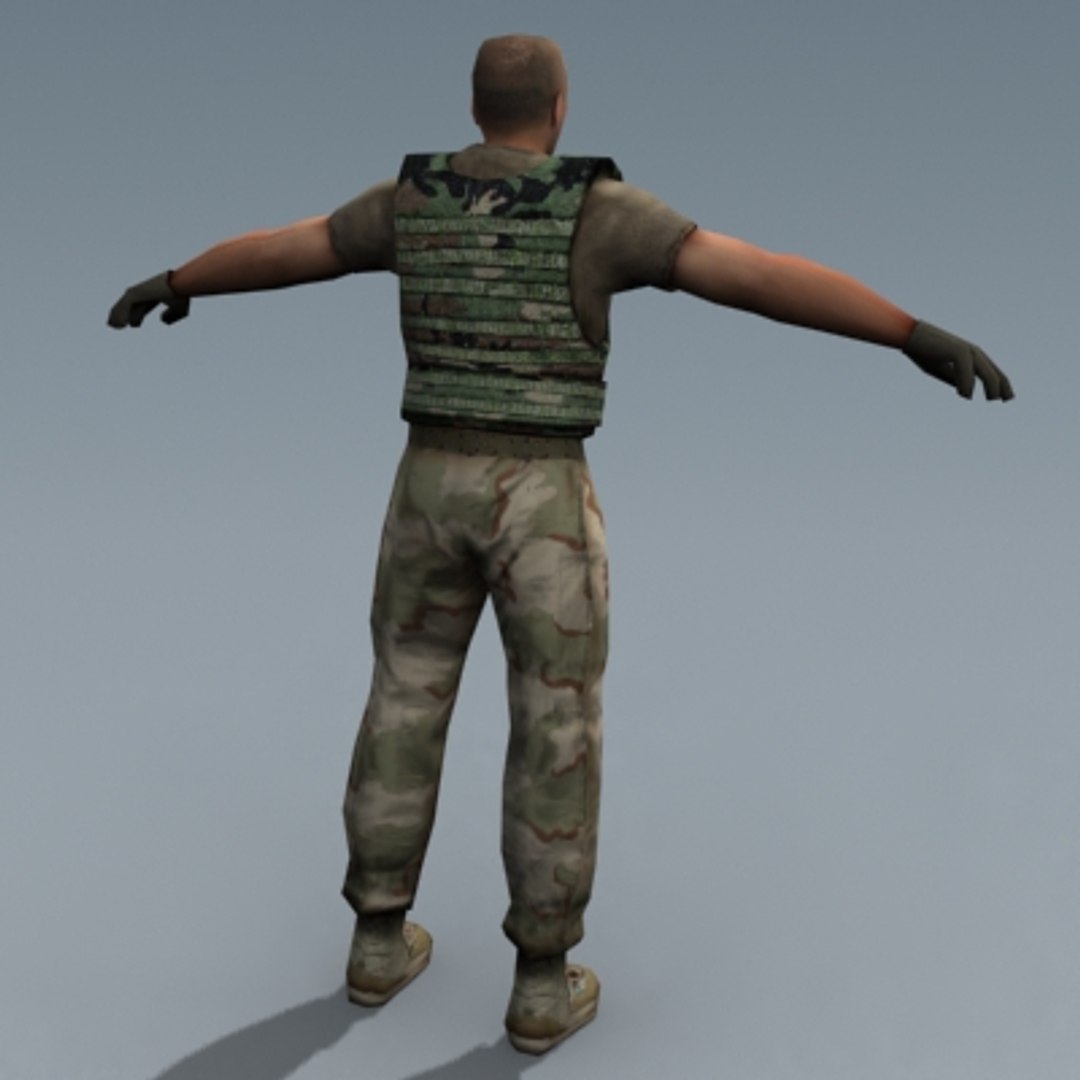 Army Driver 3d Max