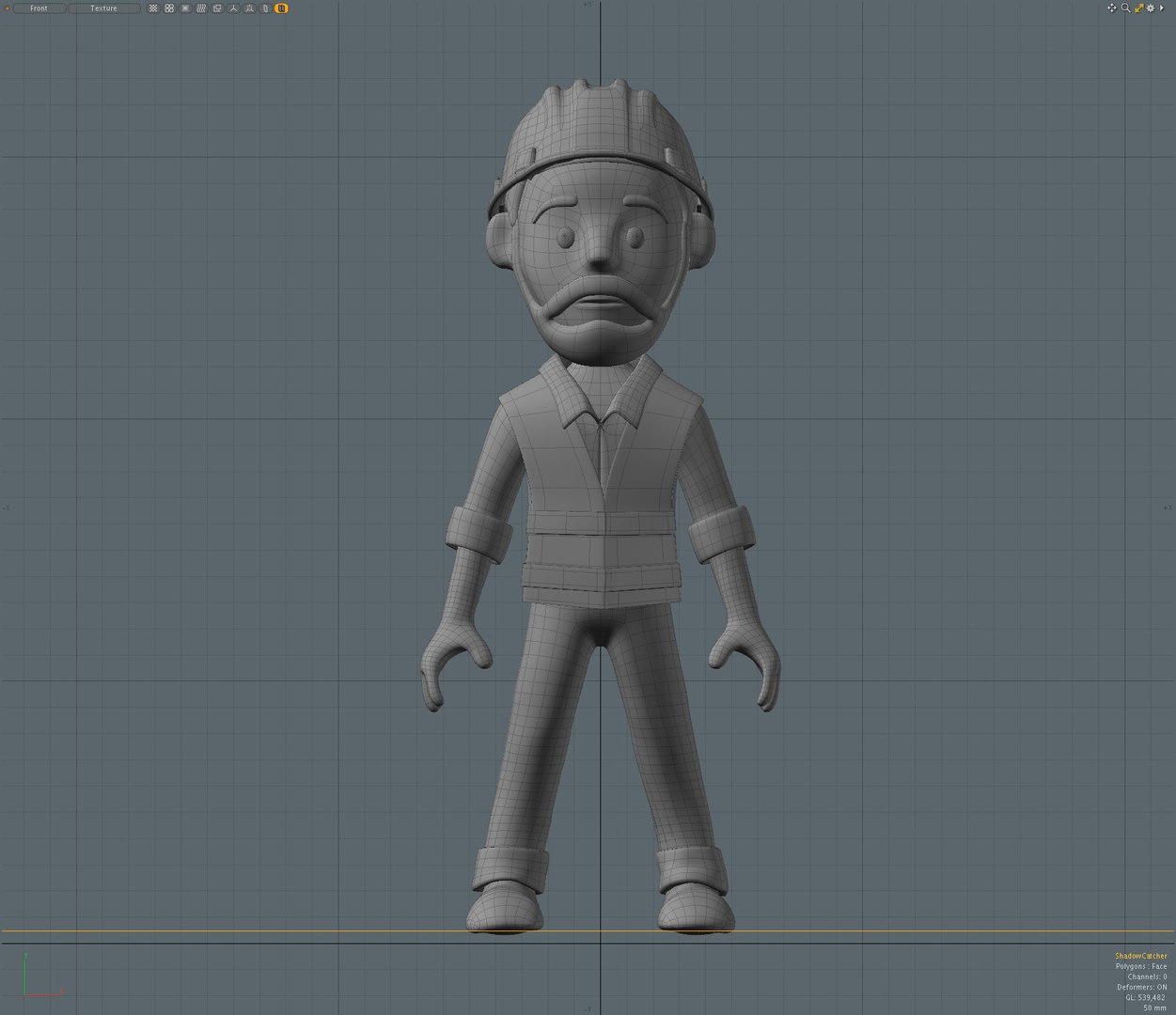 Engineer Cartoon 3D Model - TurboSquid 1390204