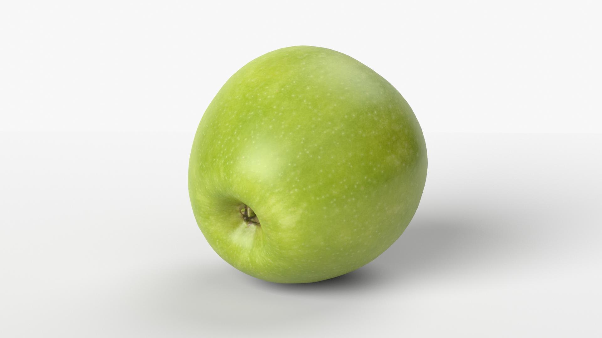 3D Apple Green Scan Model - TurboSquid 1685357