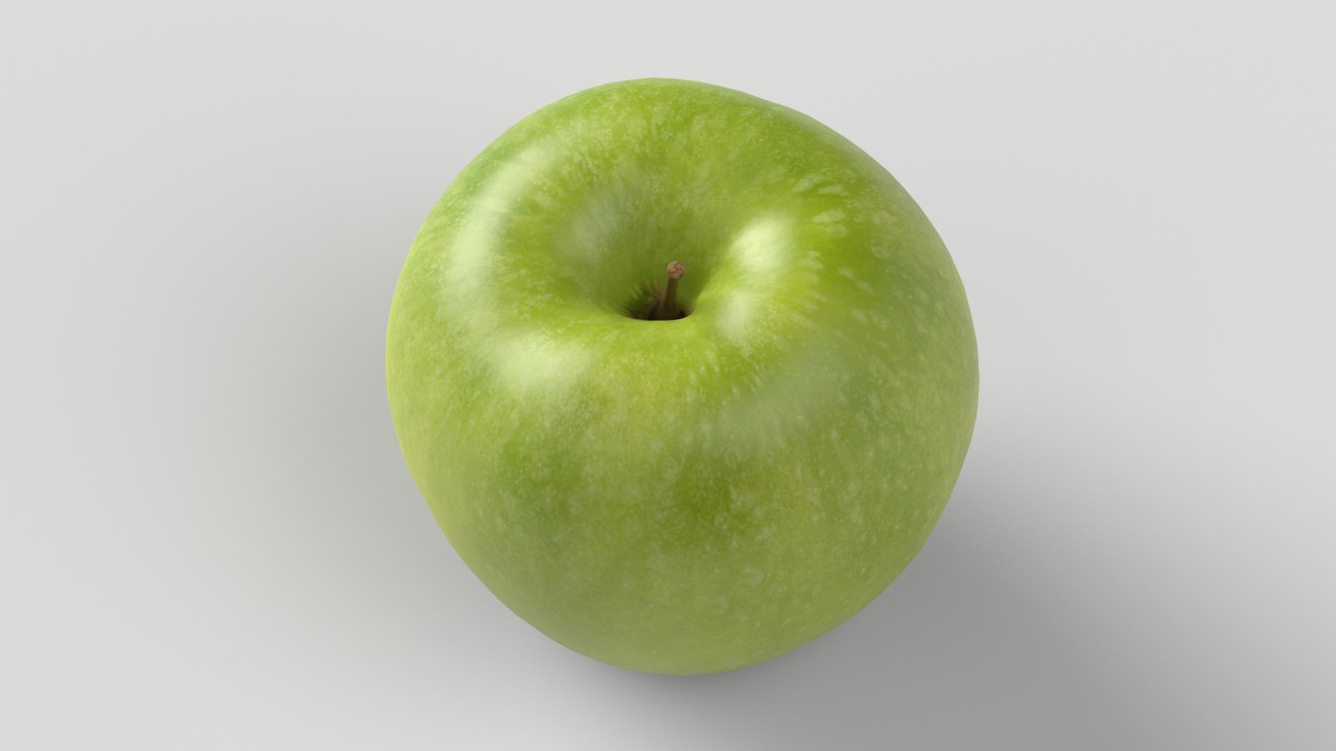 3D Apple Green Scan Model - TurboSquid 1685357