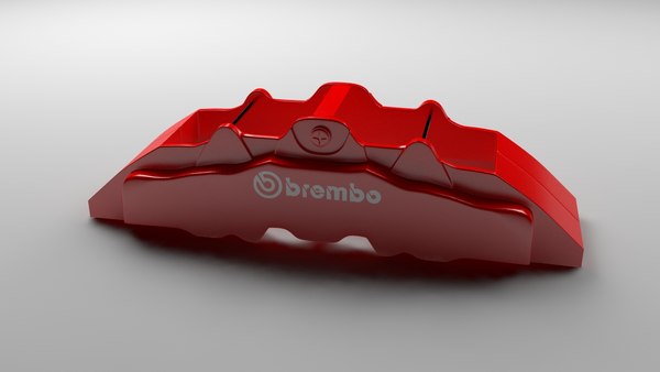 brembo caliper 3d 3ds