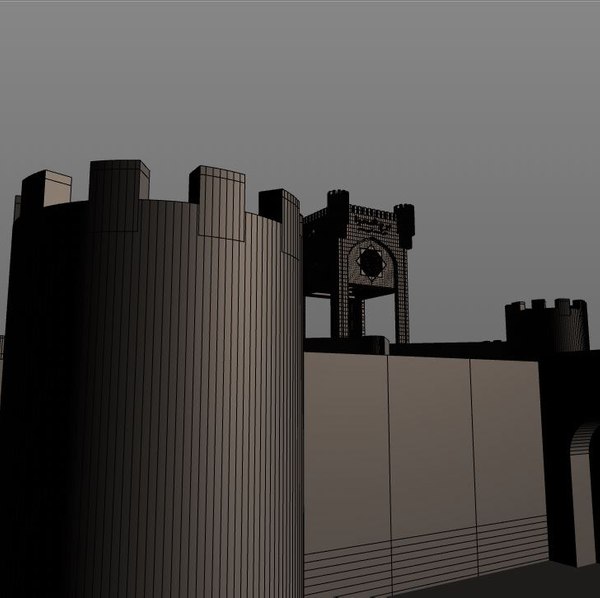 Sahwa tower 3D model - TurboSquid 1339176