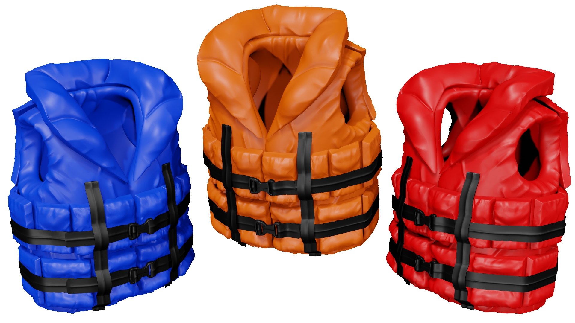 Life Jacket Life Vest 3D Model - TurboSquid 1809054
