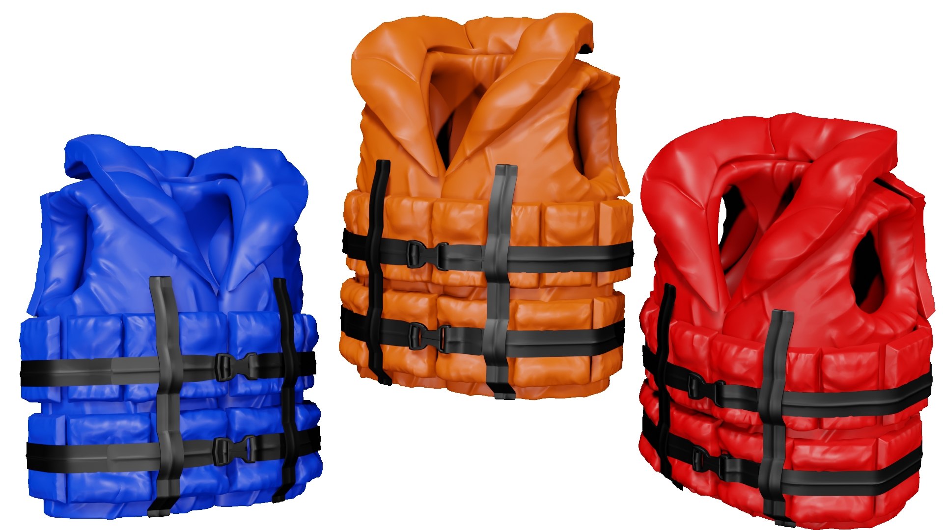 Life Jacket Life Vest 3D Model - TurboSquid 1809054