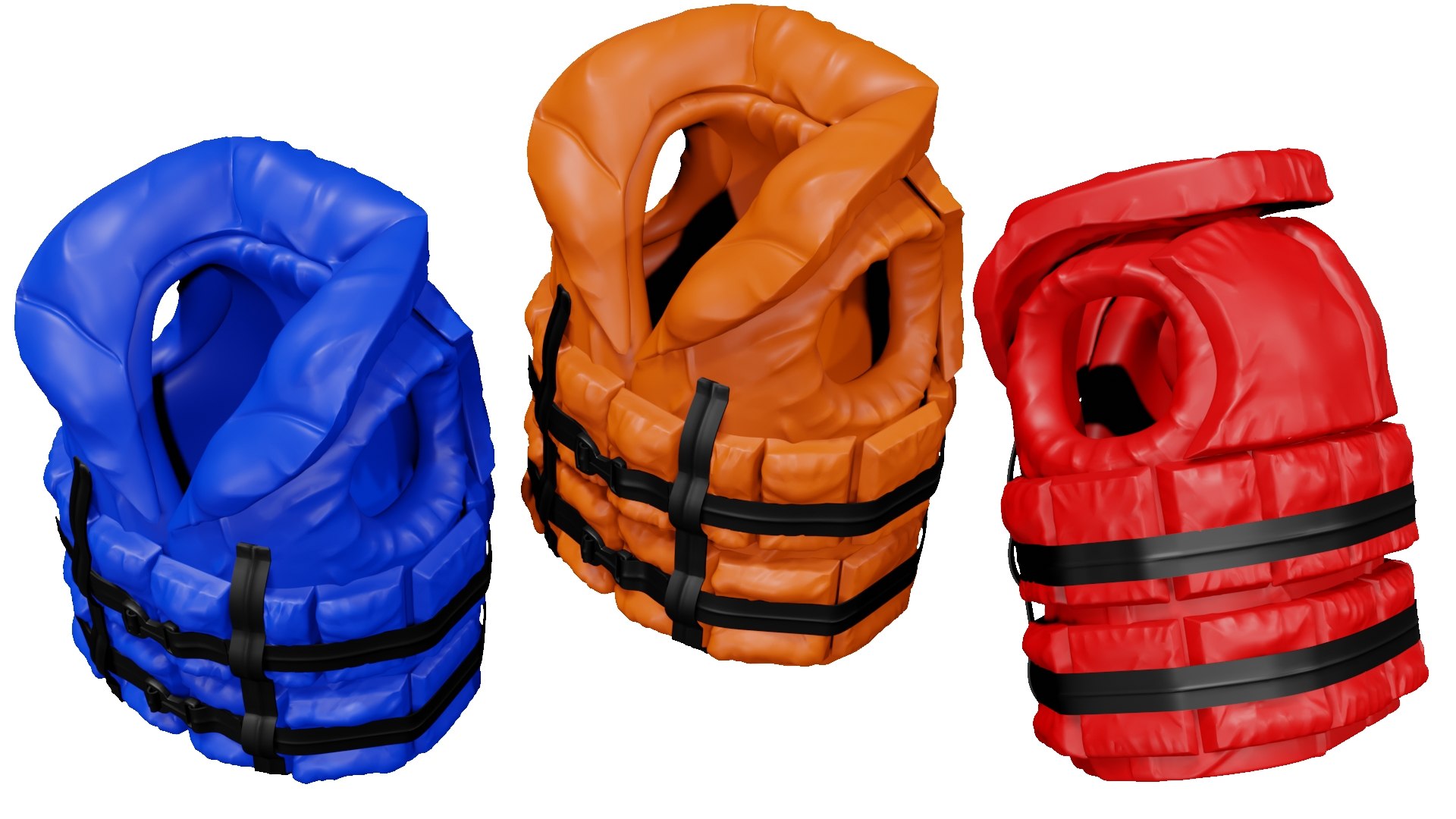 Life Jacket Life Vest 3D Model - TurboSquid 1809054