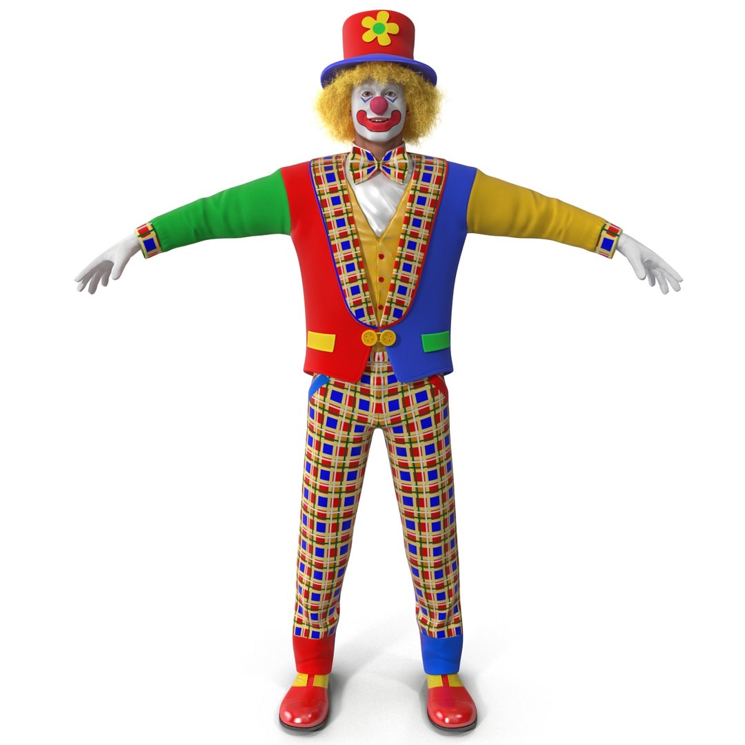 Max Clown 2 Version Rigged