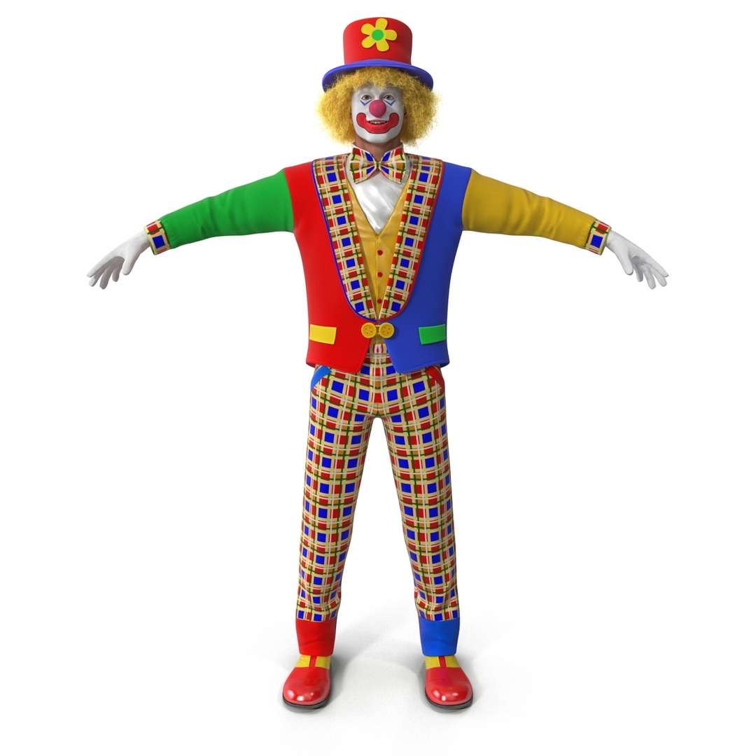 Max Clown 2 Version Rigged