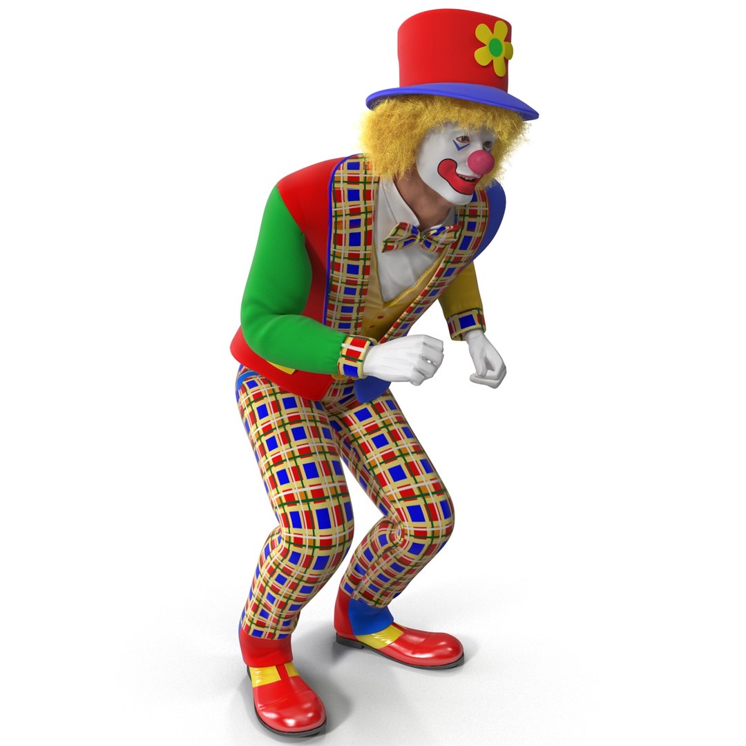 Max Clown 2 Version Rigged