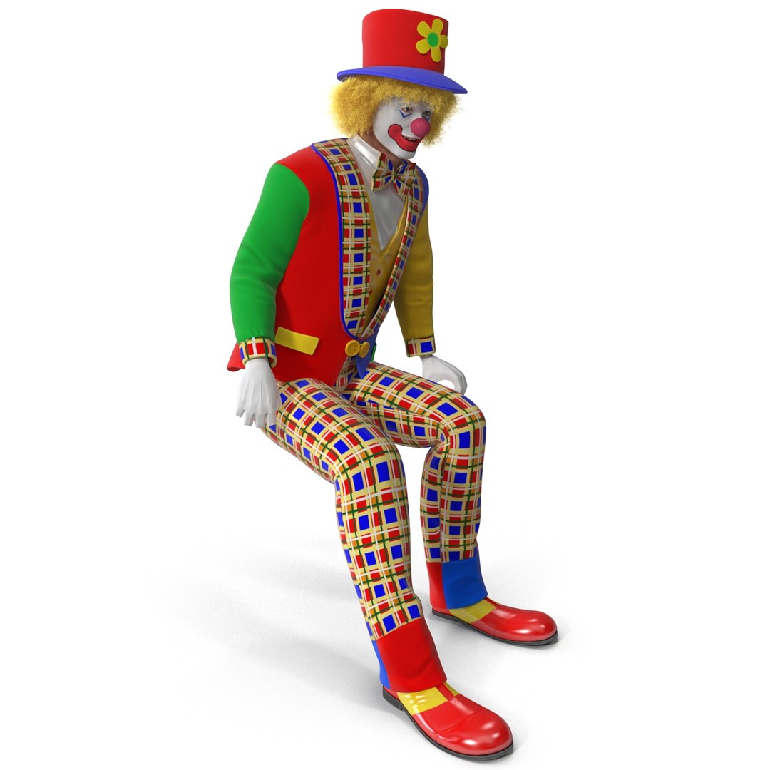 Max Clown 2 Version Rigged