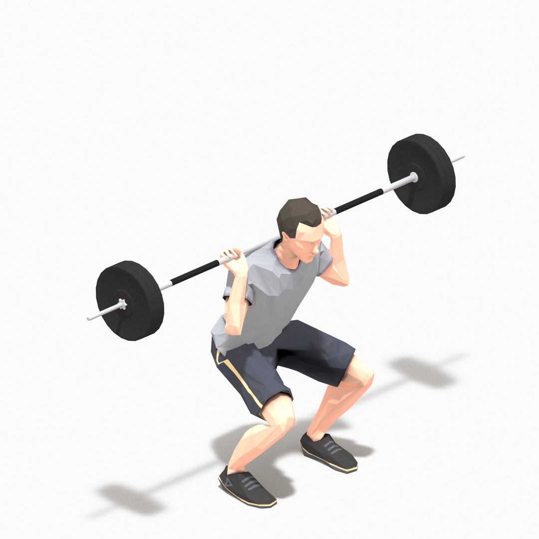 Barbells Worksout Animation Bundle 3D Model - TurboSquid 1799746