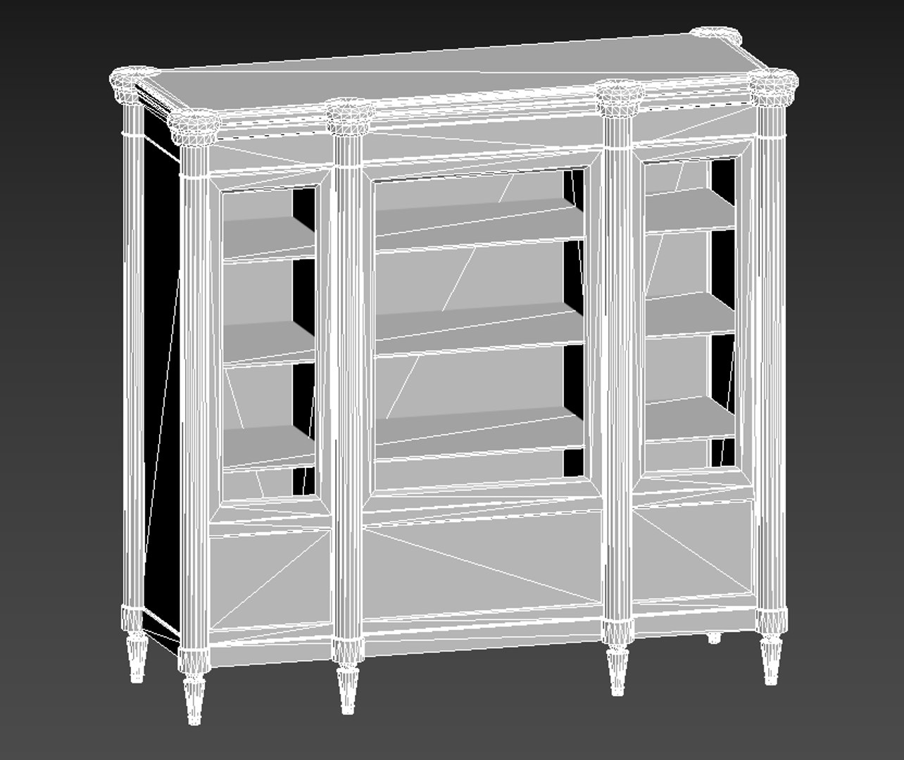 3D Classical Library Model - TurboSquid 1394842
