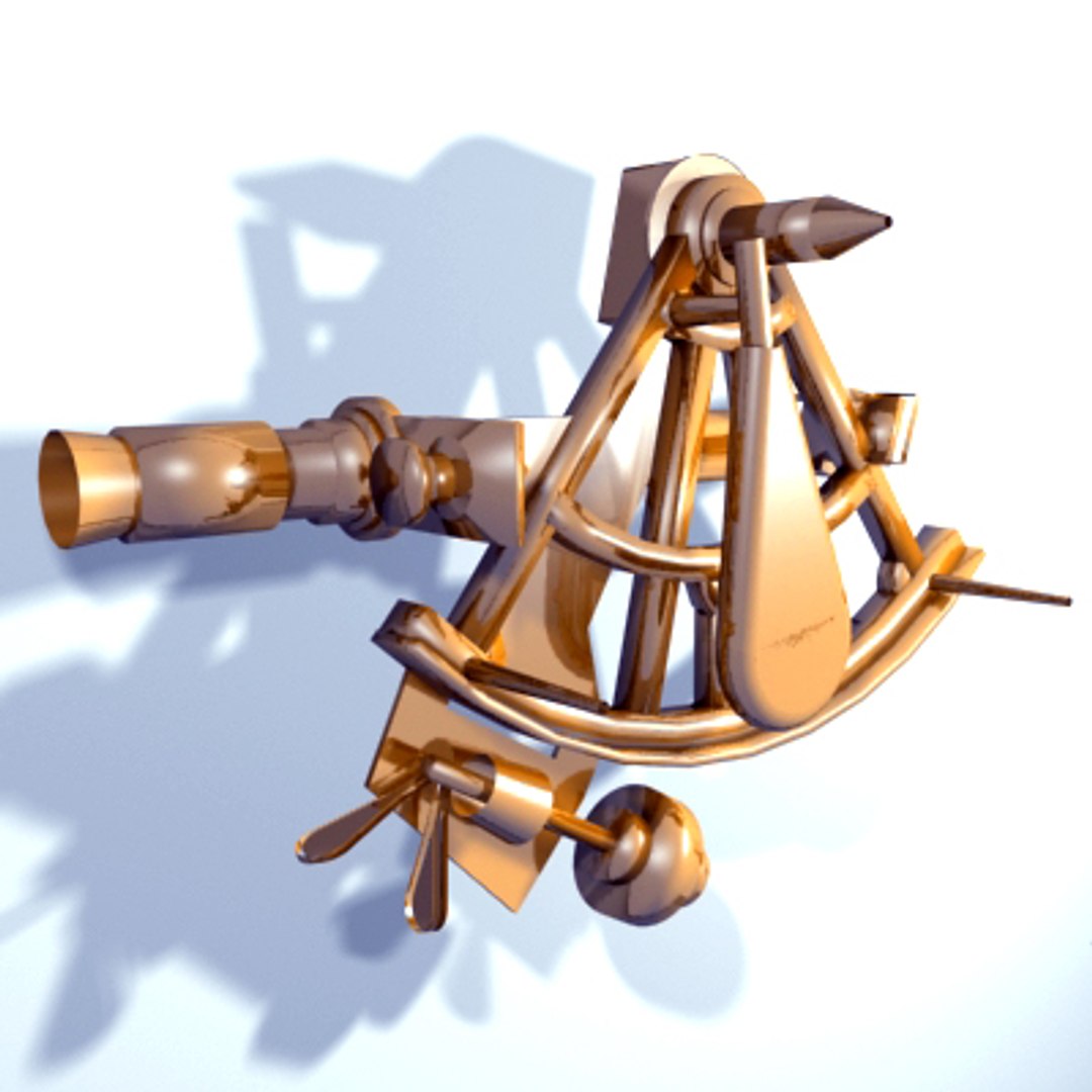 Sextant Navigation 3d Model