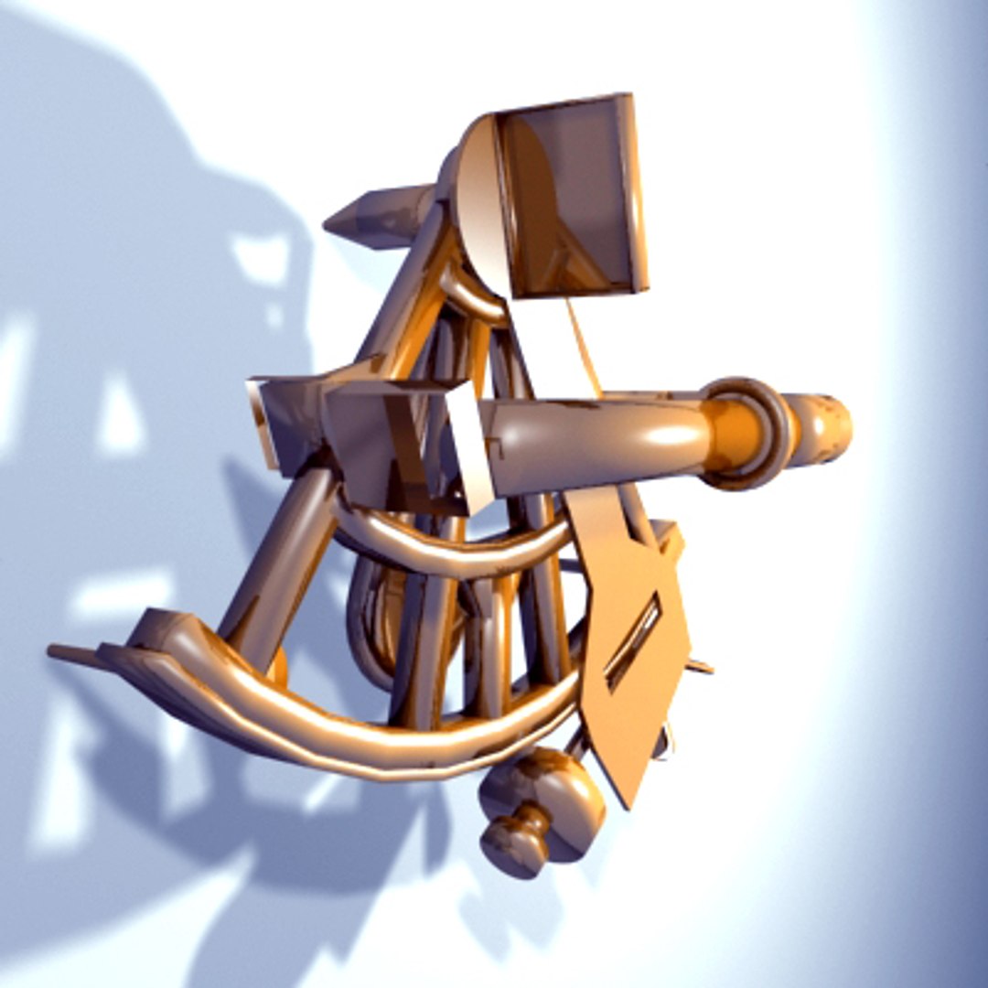 Sextant Navigation 3d Model