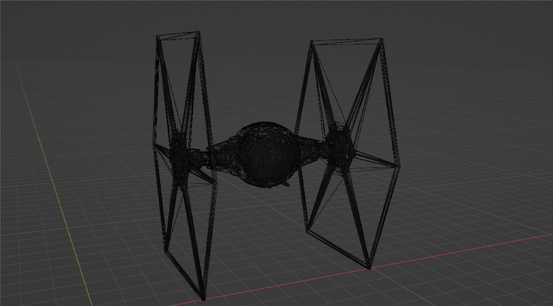 Star Wars Tie Fighter With Full Interior Model - TurboSquid 1840327